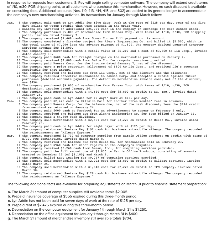 Solved The following information applies to the questions | Chegg.com