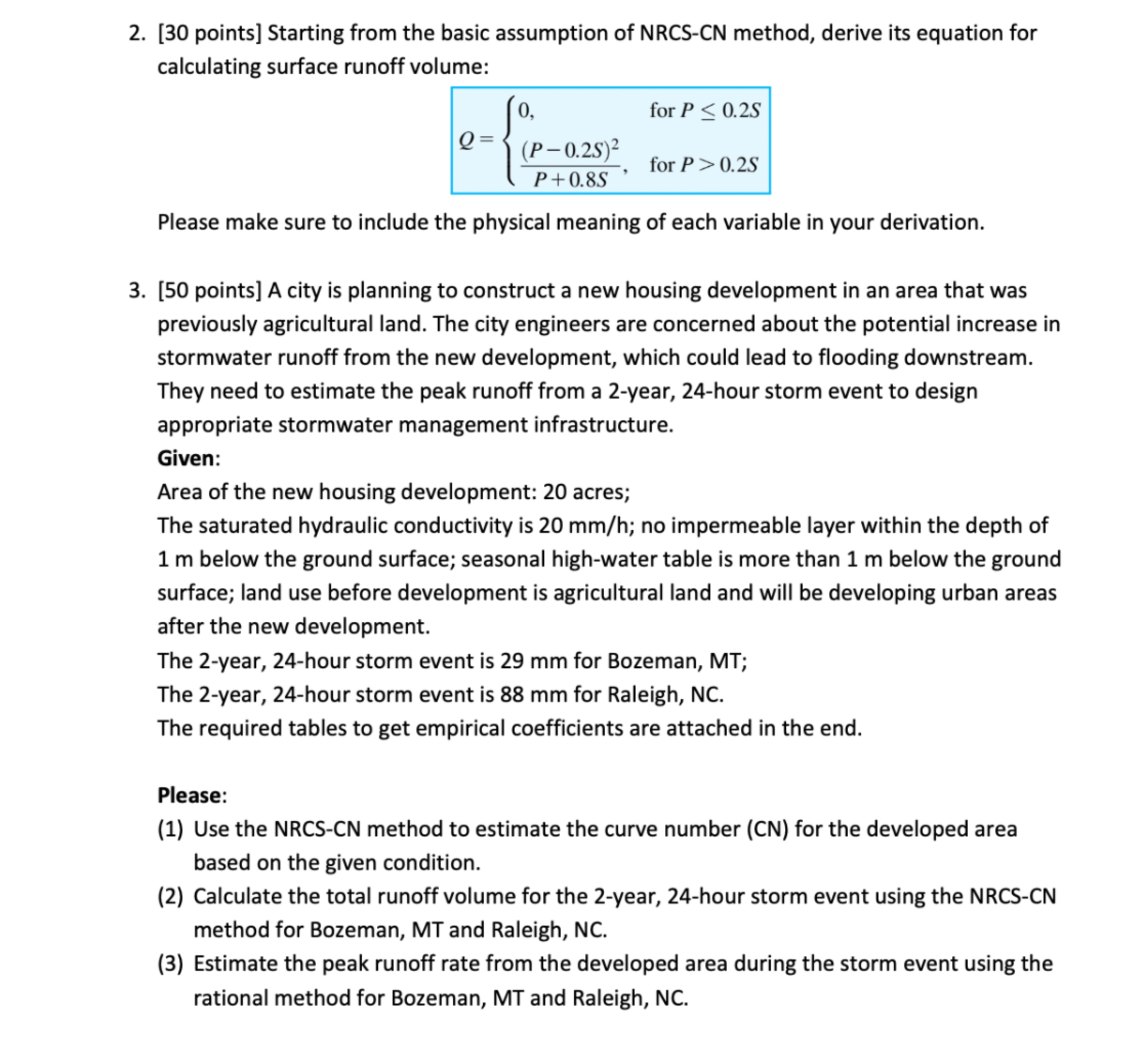 Solved [30 ﻿points] ﻿Starting from the basic assumption | Chegg.com