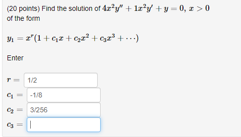 Solved I just need c3. I couldn't find it. I asked it chegg | Chegg.com