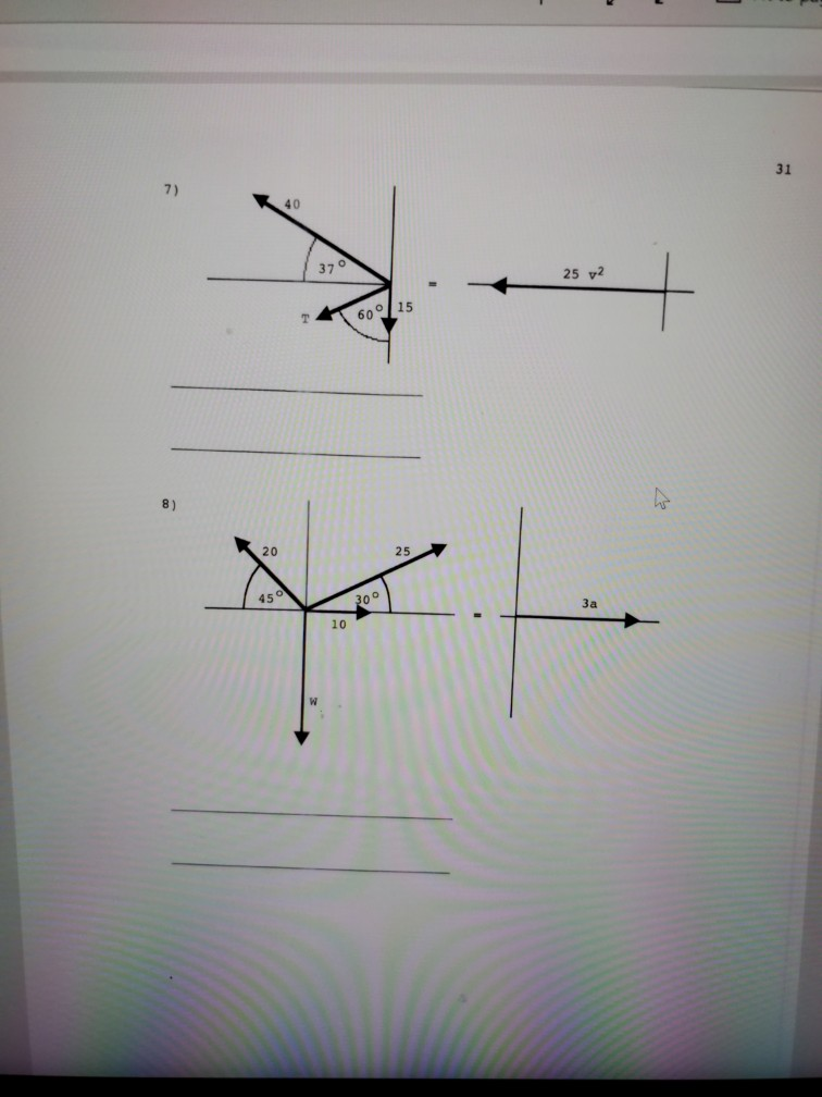 Solved d) Write the scalar equations for each of the | Chegg.com
