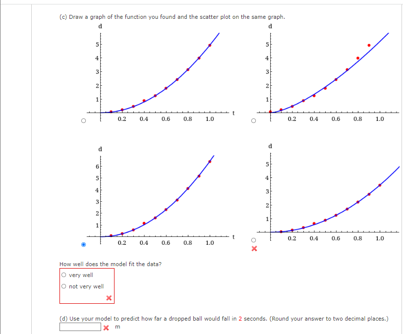Solved In a physics experiment a lead ball is dropped from a | Chegg.com