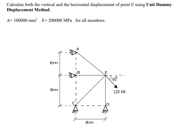 Calculate both the vertical and the horizontal | Chegg.com