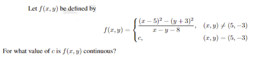 Solved Let f(x,y) be defined by | Chegg.com