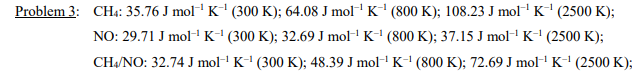 oblem 3: Using NASA polynomials on NIST.gov, | Chegg.com
