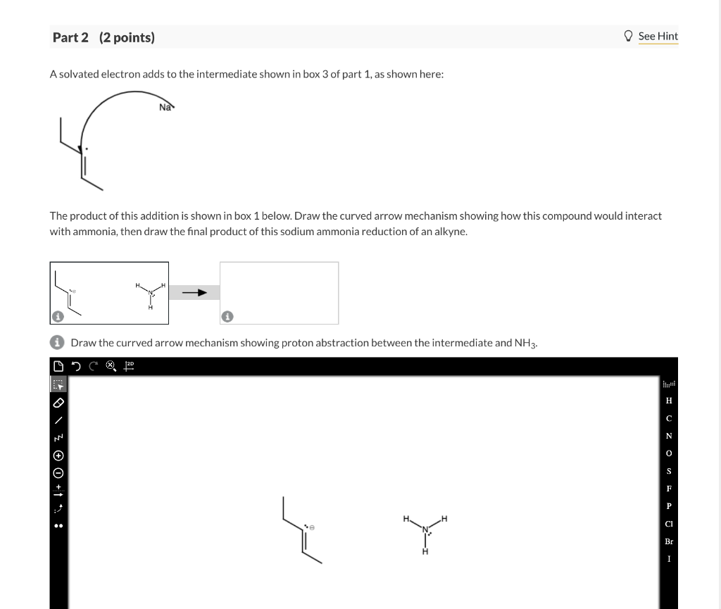 Solved Complete the mechanism for the dissolving metal | Chegg.com