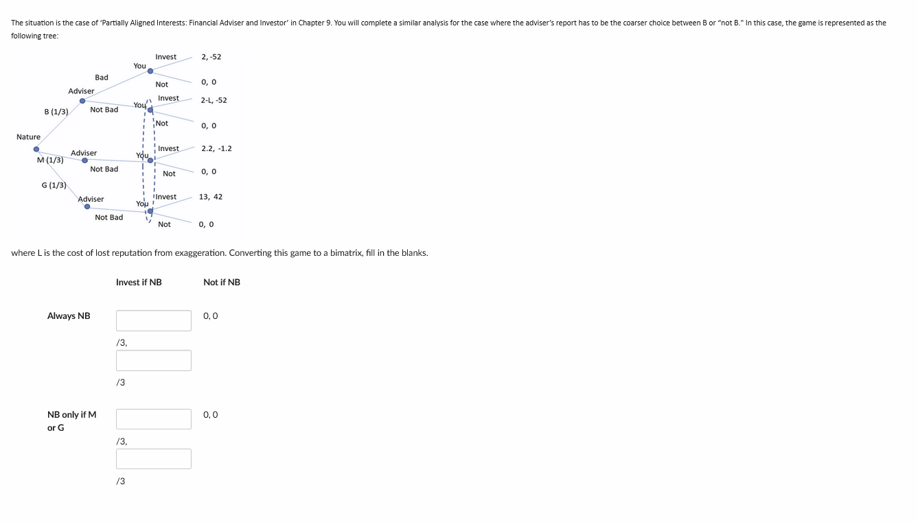 Solved where L is the cost of lost reputation from | Chegg.com