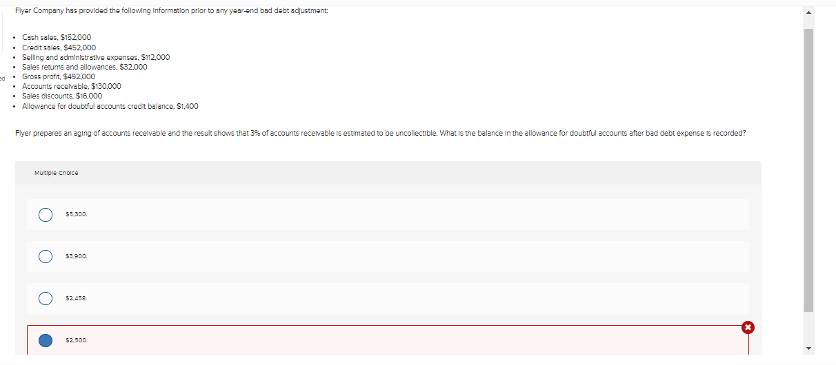 Solved Flyer Company has provided the following Information | Chegg.com
