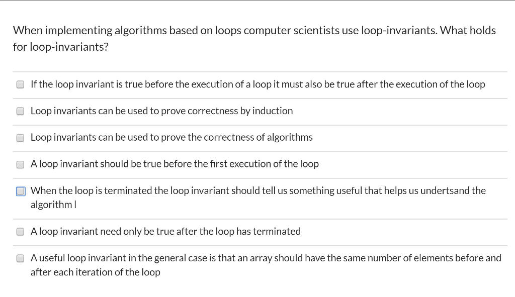 Solved When Implementing Algorithms Based On Loops Computer