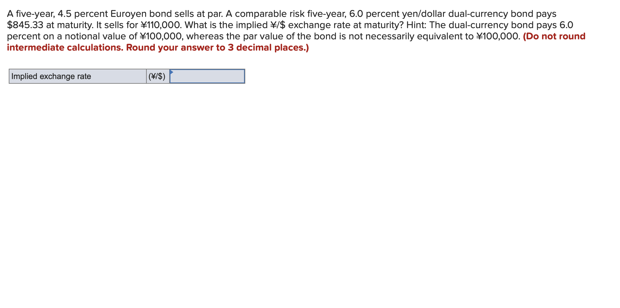 Consider 10.2 percent Swiss franc/U.S. dollar | Chegg.com