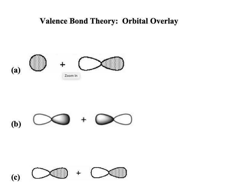 Solved Write The Type Of Orbital Overlap σ σ π Or π