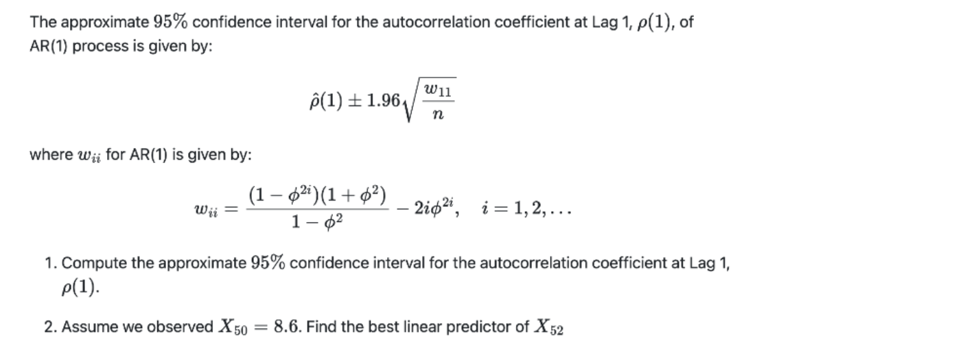 Solved The approximate 95% confidence interval for the | Chegg.com