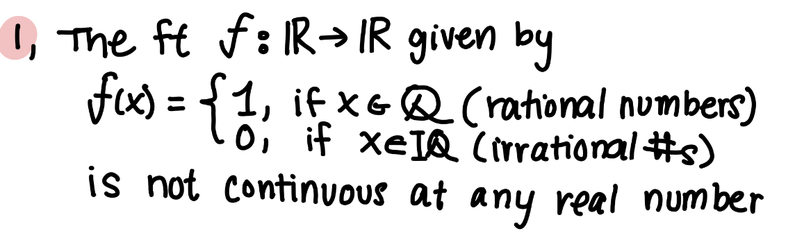 Solved The ft f:R→R given by f(x)={1,0, if x∈Q (rational | Chegg.com