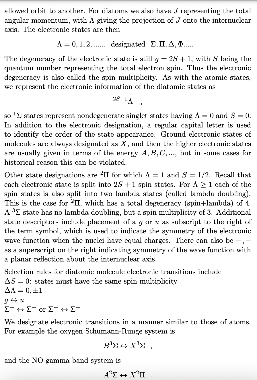 Solved 1. In section 2.4 of the typeset notes, information | Chegg.com