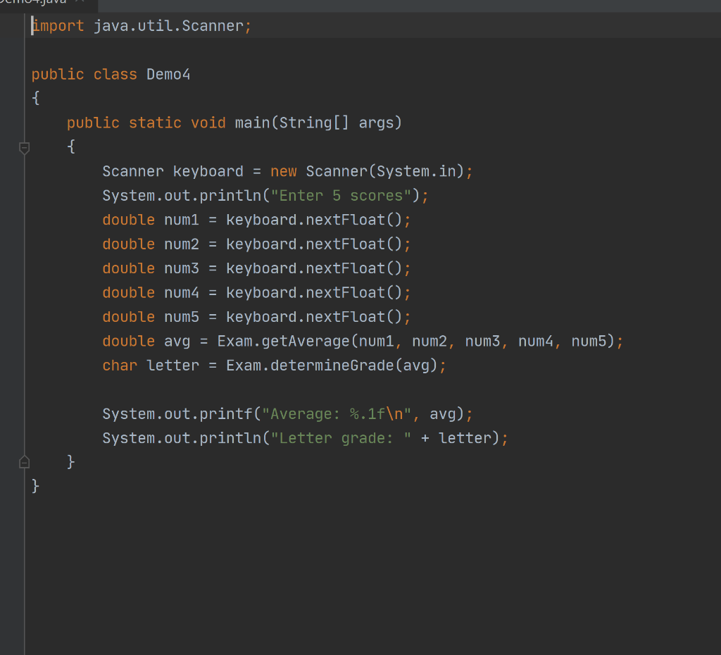 Solved I need this in java. The code shown is included in my | Chegg.com