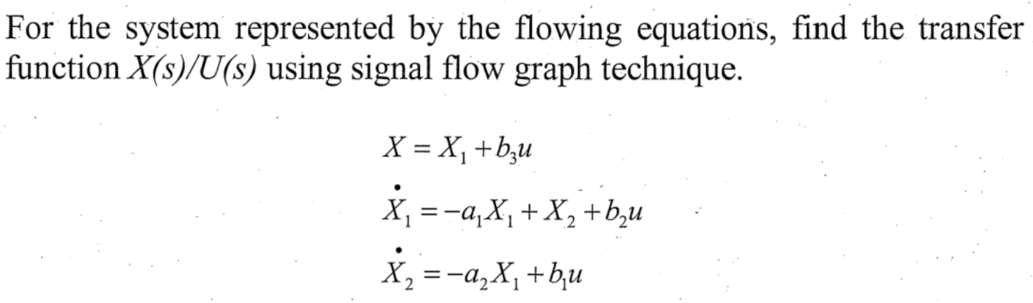 Solved For the system represented by the flowing equations, | Chegg.com