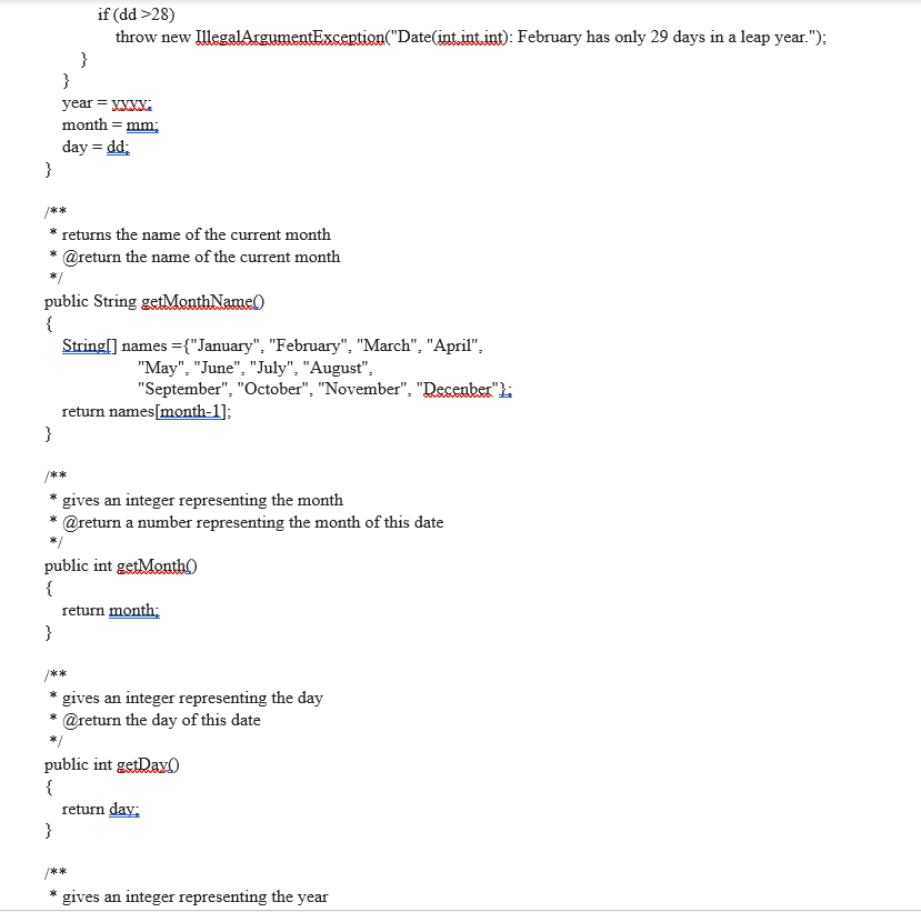 Solved Where it asks you to “Implement this method” please | Chegg.com
