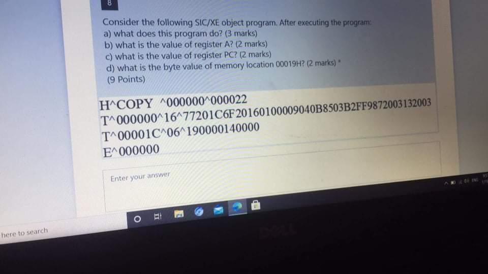 Can You Solve This Question From Systems Programming 