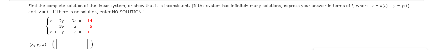 Solved Use back-substitution to solve the triangular system. | Chegg.com