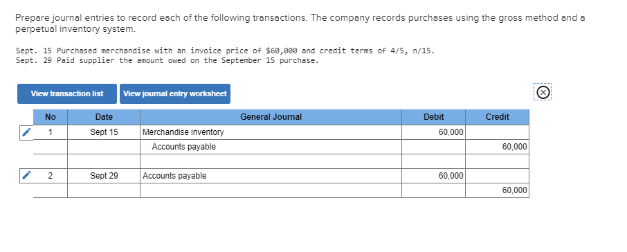 Solved Prepare journal entries to record each of the | Chegg.com