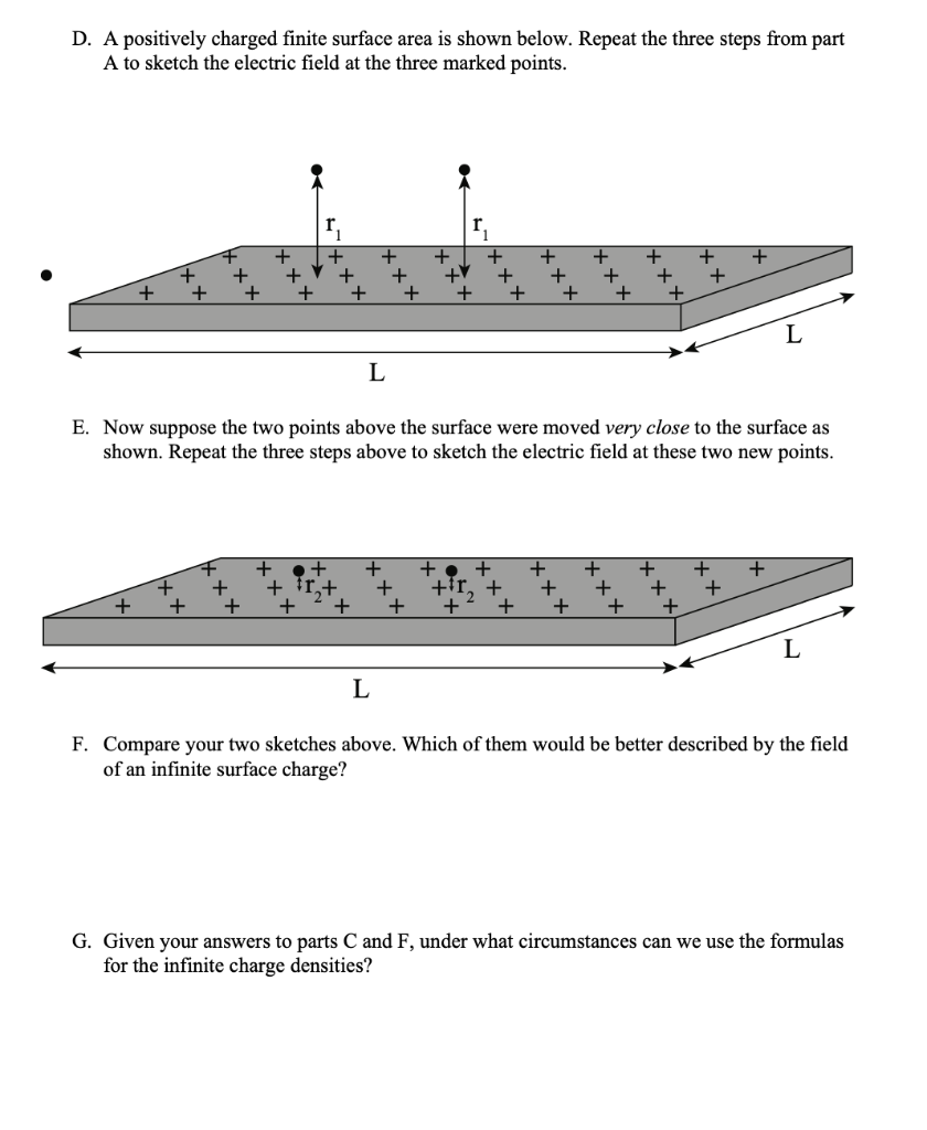 Solved Problem 3: What do we mean by “infinite” charge | Chegg.com