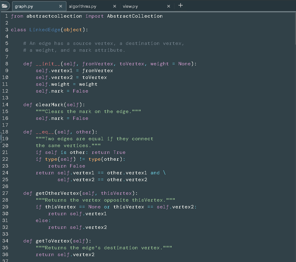 Solved In the algorithms.py file, complete the following:Be | Chegg.com