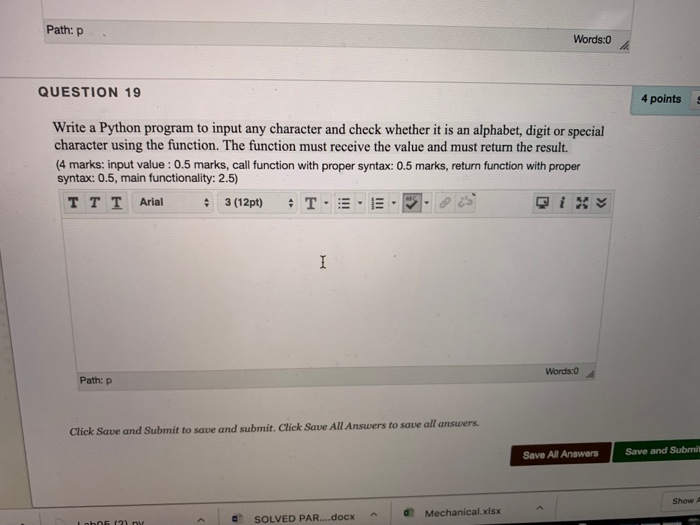 Solved Path: p Words0 QUESTION 9 6 points Save Answer Write | Chegg.com Solved Path: p Words0 QUESTION 9 6 points Save Answer Write | Chegg.com