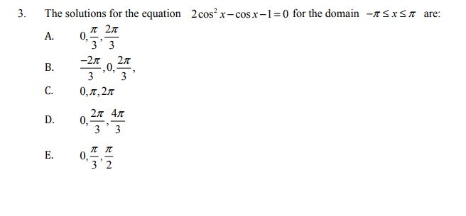 Solved 1. The largest possible domain for the function with | Chegg.com