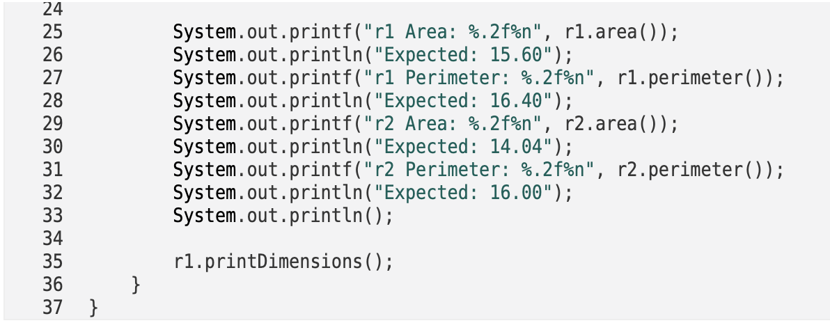 Solved tangle.java/∗∗ ∗ Constructs a new rectangle with the | Chegg.com