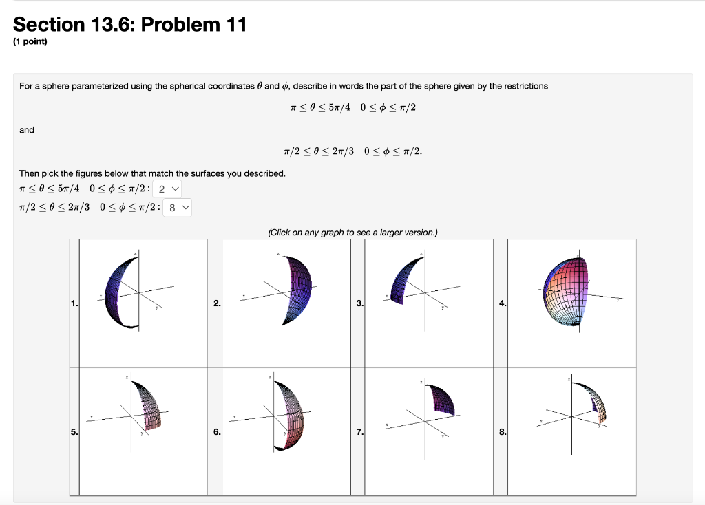 Solved Section 13 6 Problem 11 1 Point For A Sphere