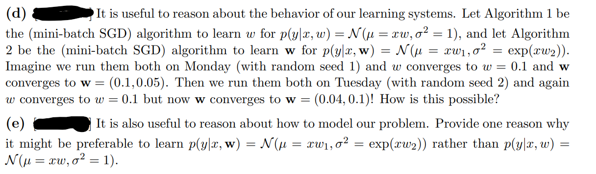 d) It is useful to reason about the behavior | Chegg.com