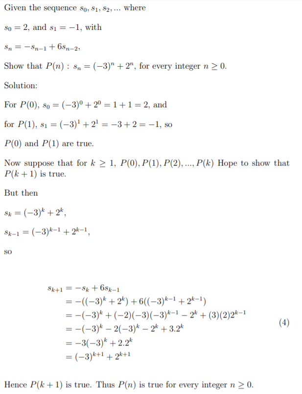 Solved Given the sequence 80, 81, 82, ... where 80 = 2, and | Chegg.com