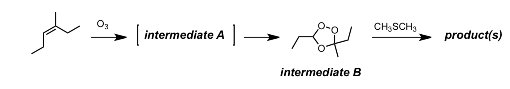 Solved 1. Show the mechanism for formation of intermediate A | Chegg.com