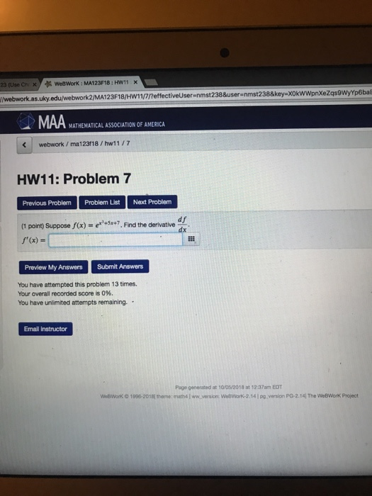 Solved /webwork as.uky.edu/webwork2/MA12 | Chegg.com Solved /webwork as.uky.edu/webwork2/MA12 | Chegg.com