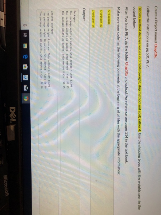 Solved Write three applications that each instantiate one of | Chegg.com