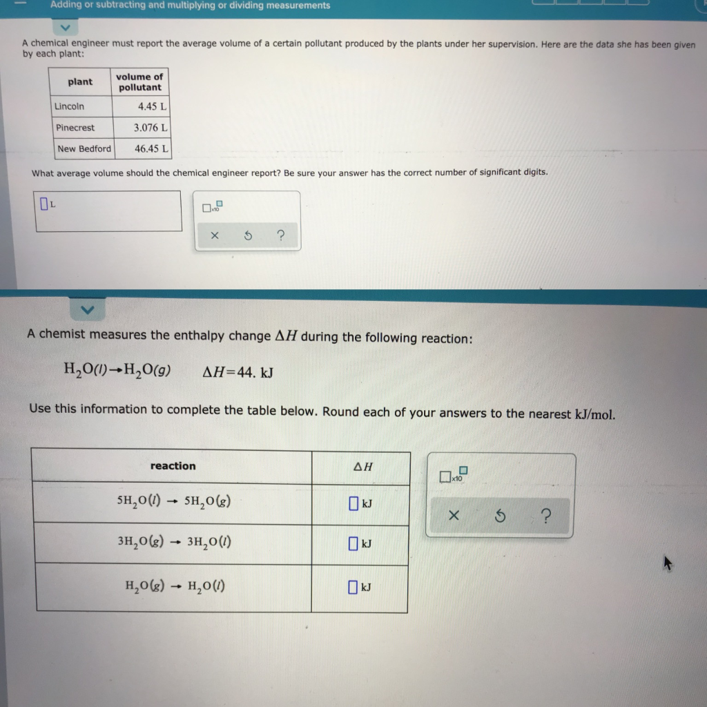 Solved Adding or subtracting and multiplying or dividing | Chegg.com