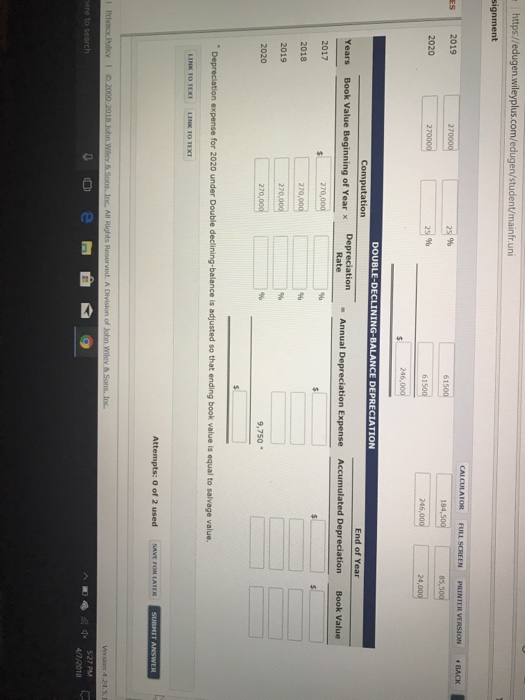 Solved stuGent/mainfr.uni oblem 9-9A (Part Level Submission) | Chegg.com