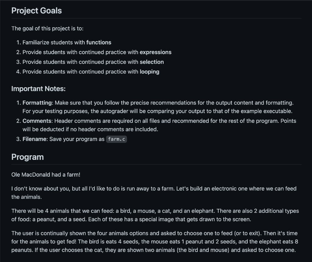 Project Goals The goal of this project is to: 1. | Chegg.com