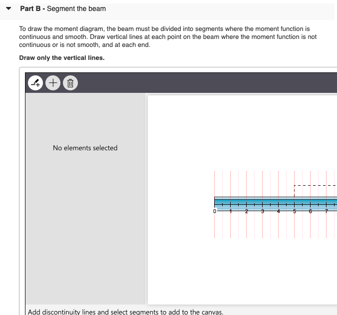 Solved Learning Goal: To draw the moment diagram for a | Chegg.com