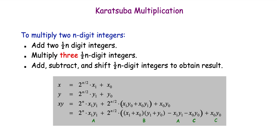 Solved Calculate 4321*1234 using Karatsuba’s | Chegg.com