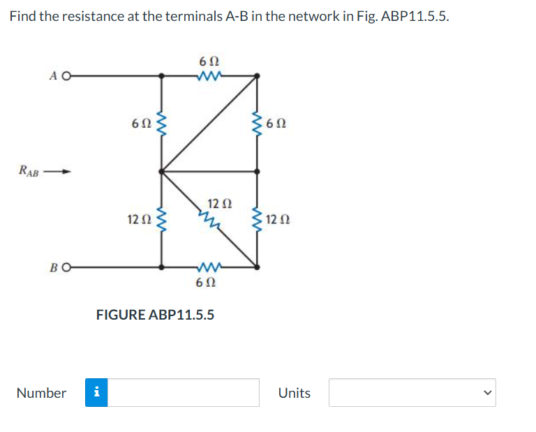 Solved Find the resistance at the terminals | Chegg.com