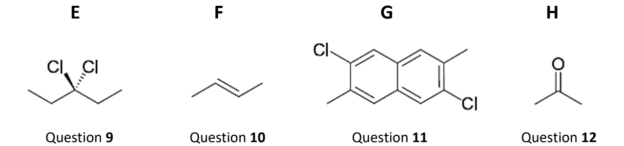 Solved Trying to determine the number of unique hydrogens in | Chegg.com