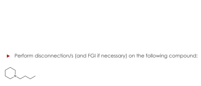 Solved Perform disconnection/s (and FGI if necessary) on the | Chegg.com