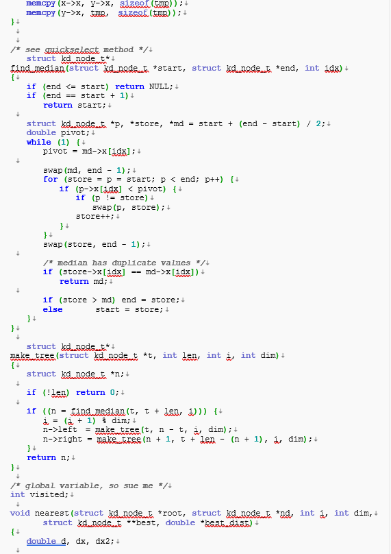 Solved Write C Program Following This Condition 1 Kd Tree 9371