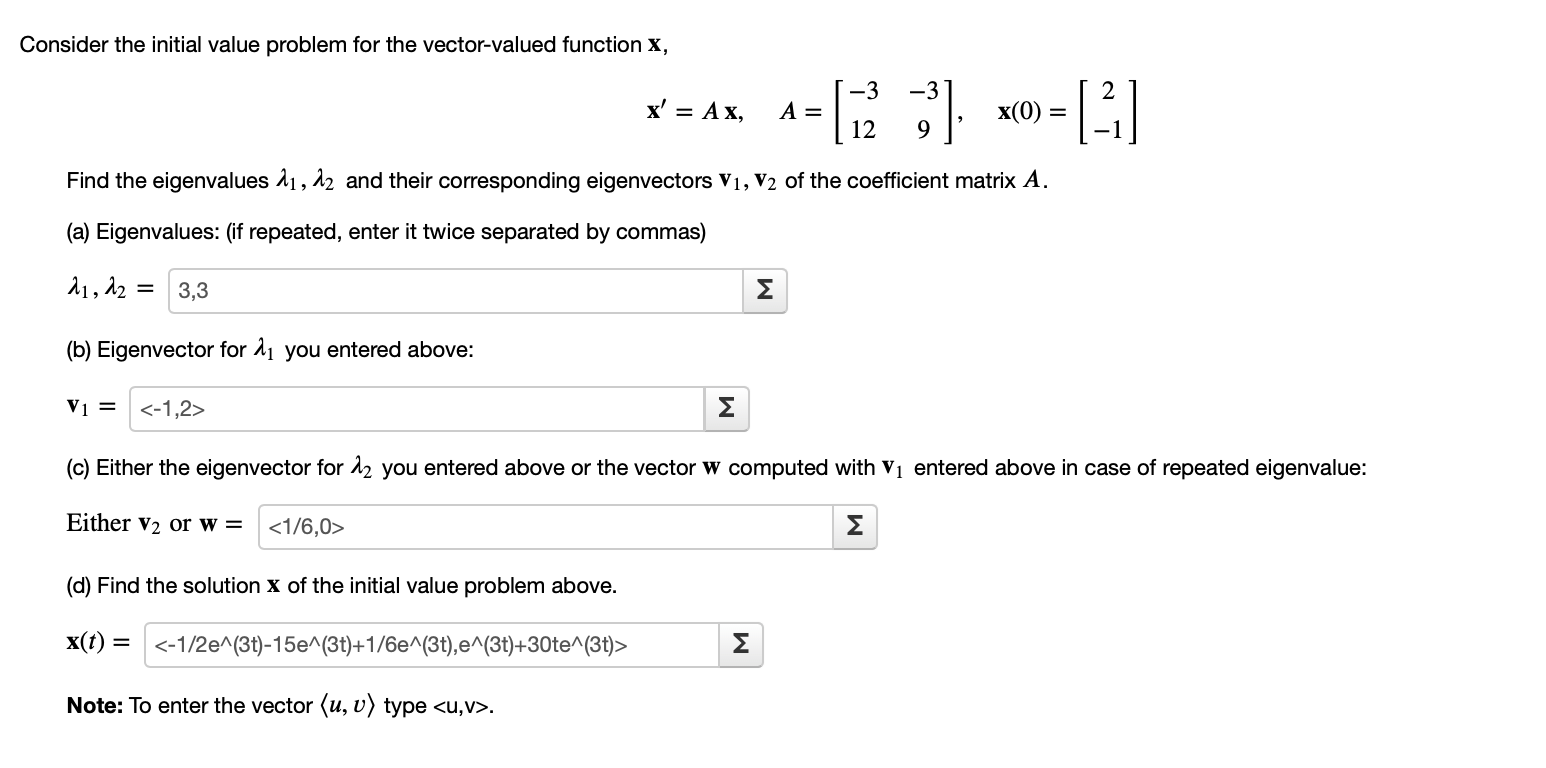Solved Consider the initial value problem for the | Chegg.com