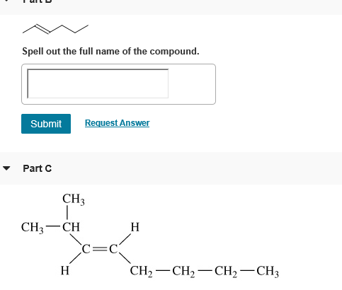 Solved Write the IUPAC name, including cis or trans, for | Chegg.com