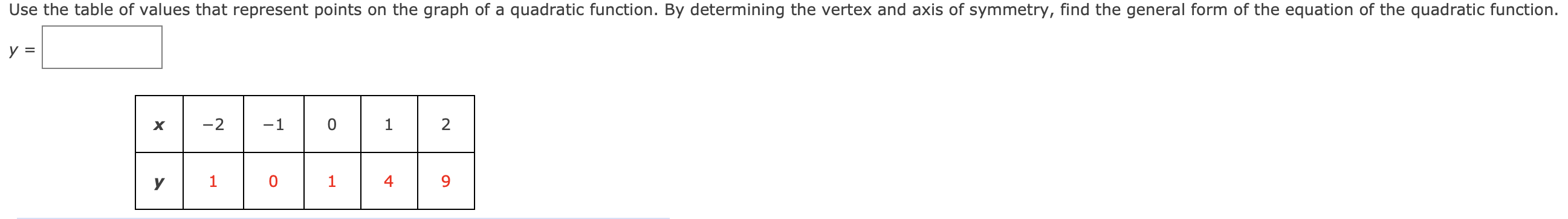 Solved y= | Chegg.com