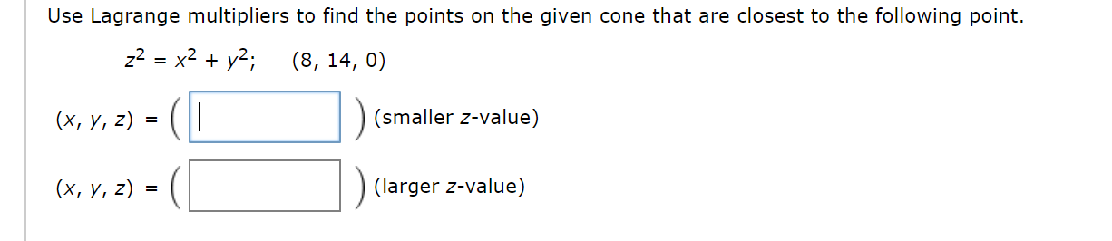 Solved Use Lagrange multipliers to find the points on the | Chegg.com