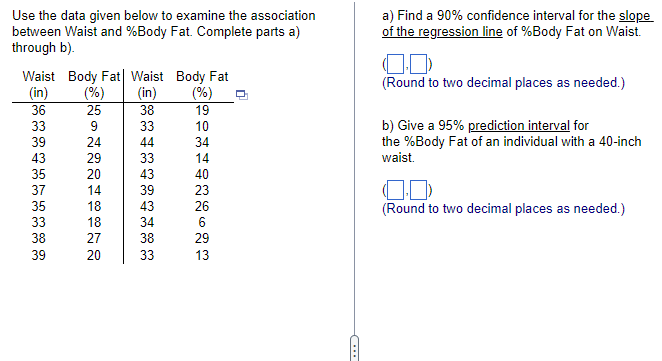 Use the data given below to examine the association | Chegg.com