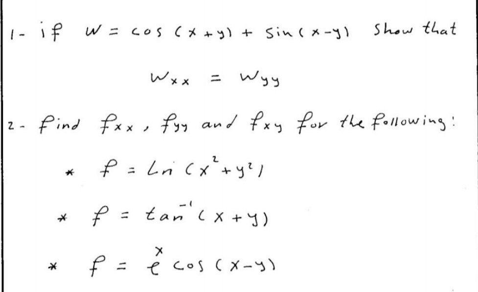 solved-1-if-w-cos-x-y-sin-x-4-show-that-w-x-x-wyy-chegg