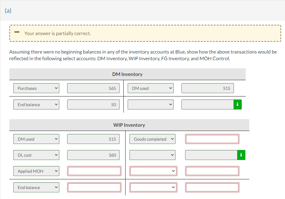 Blue Corporation was starting a new style of jacket | Chegg.com